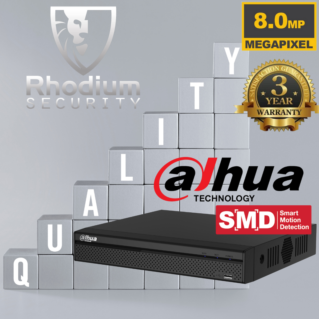 Buy DAHUA 8 CHANNEL NETWORK VIDEO RECORDER: 8MP(4K), LITE - DHI ...